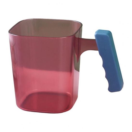 Couleur Bleu Rose Convenient Toothbrush Mug Hot And Cold Dual Use PET ...