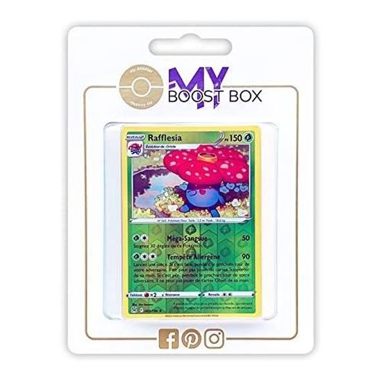 Cartes Pokémon - MY-BOOSTER - RAFFLESIA 3-196 HOLO REVERSE - 10 cartes ...