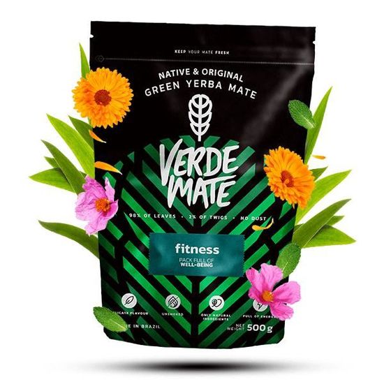 Yerba Maté Verde Mate Fitness - Marigold Sans Poussière Fruité Mate du ...