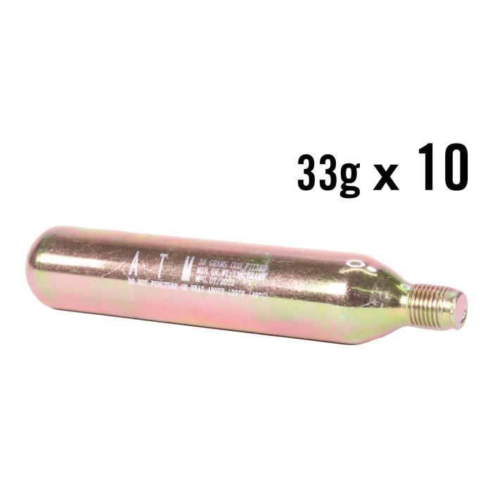 Lot de 10 cartouches 33G CO2 - Cdiscount Sport