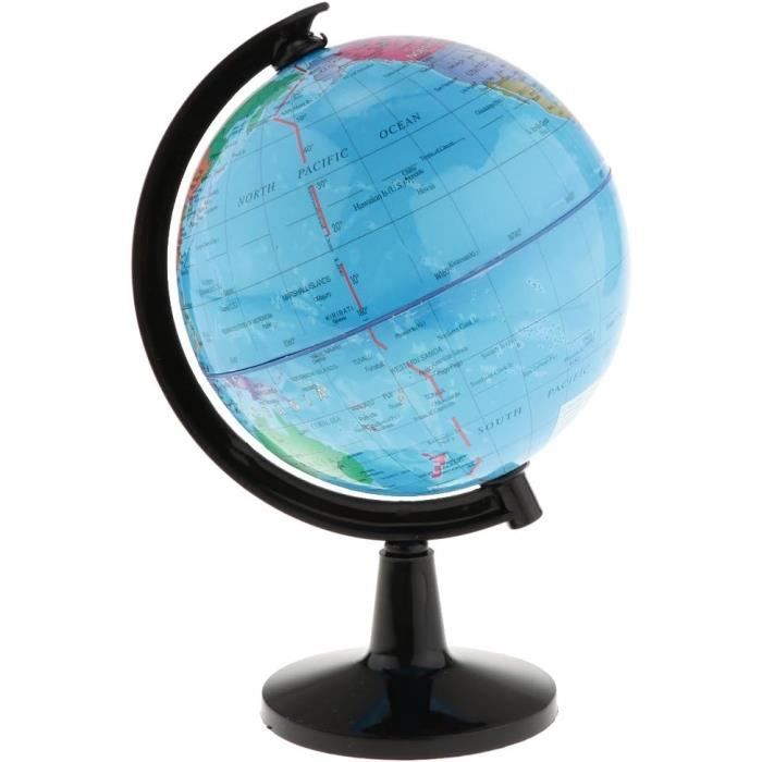 Globe Terrestre Rotary World Globe Model Globe World Map Geography ...