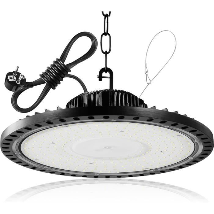 Plafonnier Led Industriel Ufo Avec Prise 300W,30000Lm Super Brillant ...