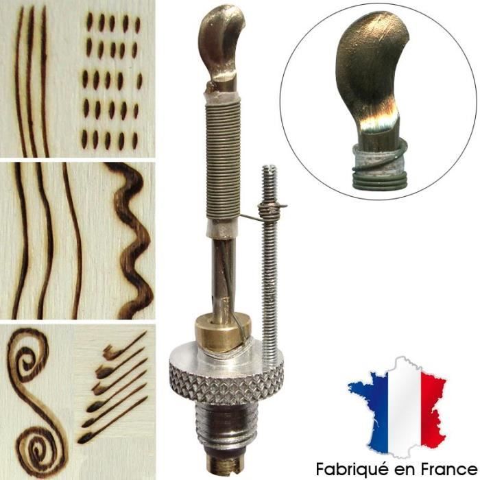 Pointe à pyrograver - Non spécifié - T20 - Couleur blanche - Pour ...