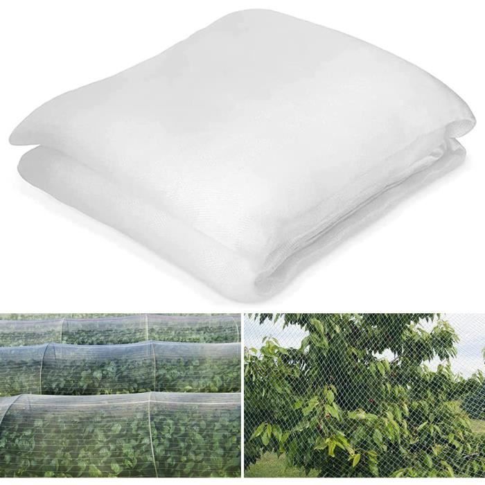 Filet Anti Insecte, 3 x 10 m Filet de Jardin Filet Anti Insecte Potager ...