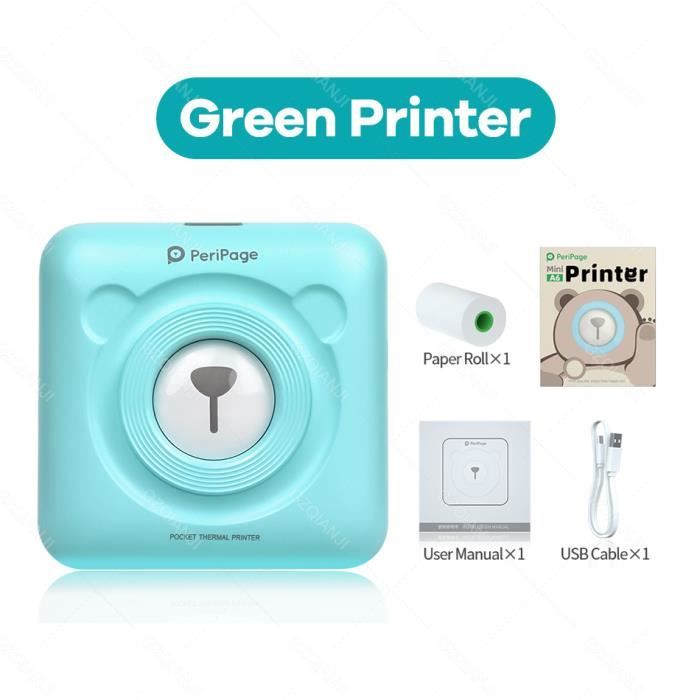 Toutes nos imprimantes,Mini-imprimante de poche Portable sans fil A6 ...