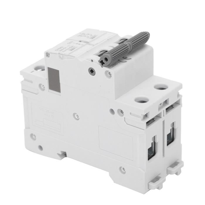 EJ.life Disjoncteur 2P Disjoncteur DC Mini Équipement de Protection Électronique Portable 2P ...