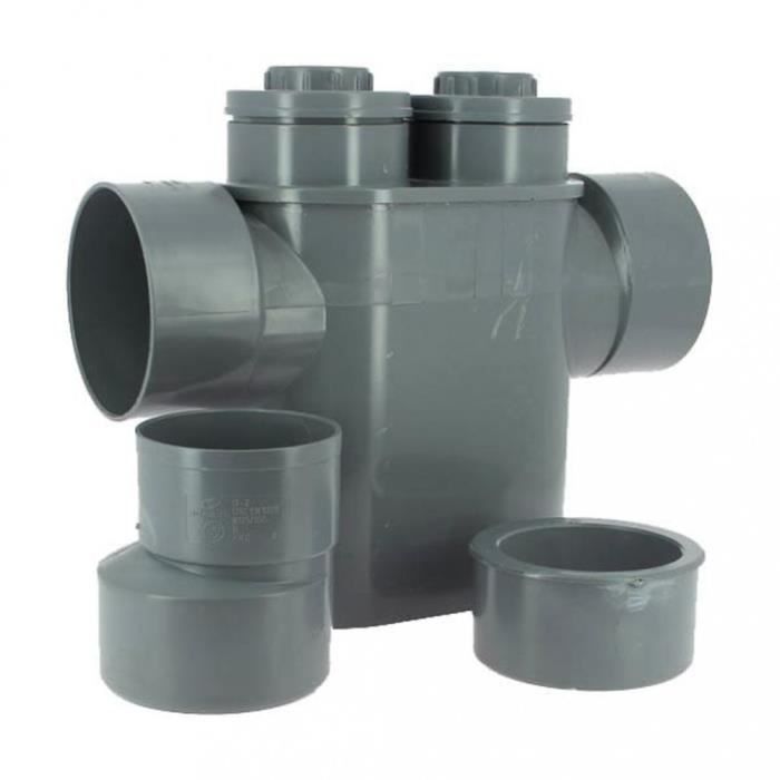 Siphon disconnecteur monobloc PVC Evac Ø 125/110 - Cdiscount Bricolage