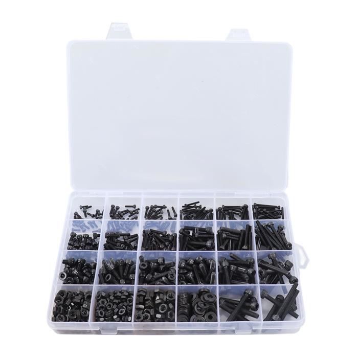 HURRISE Hex , Nut Fastener Kit Carbon Steel for Repair bricolage ...