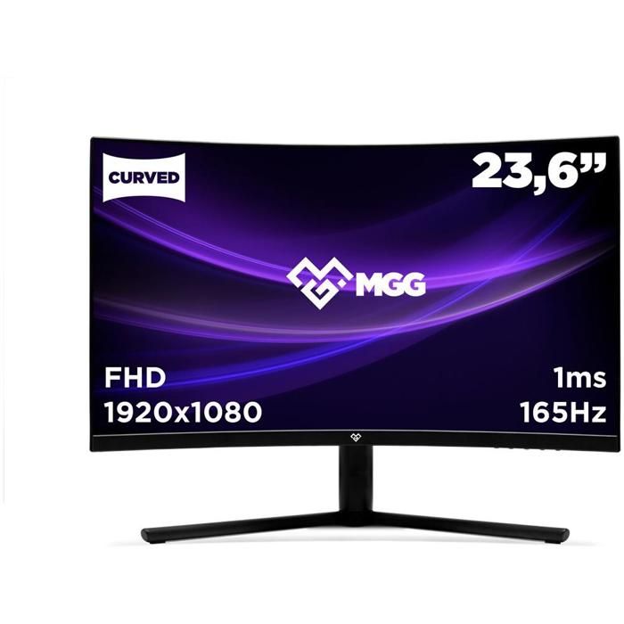 Ecran PC Gamer incurvé - MILLENIUM - MD24 Pro - 24" HD - Dalle VA / LED ...