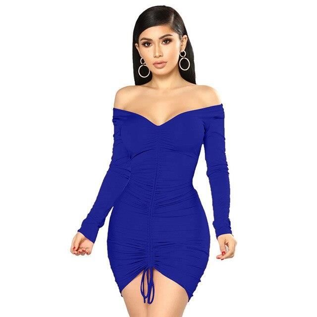 Robe,robe de soirée asymétrique,Sexy,épaules dénudées,fourreau,Mini ...