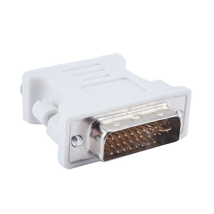 JIA Connecteur adaptateur VGA, adaptateur VGA, efficacité pratique ...