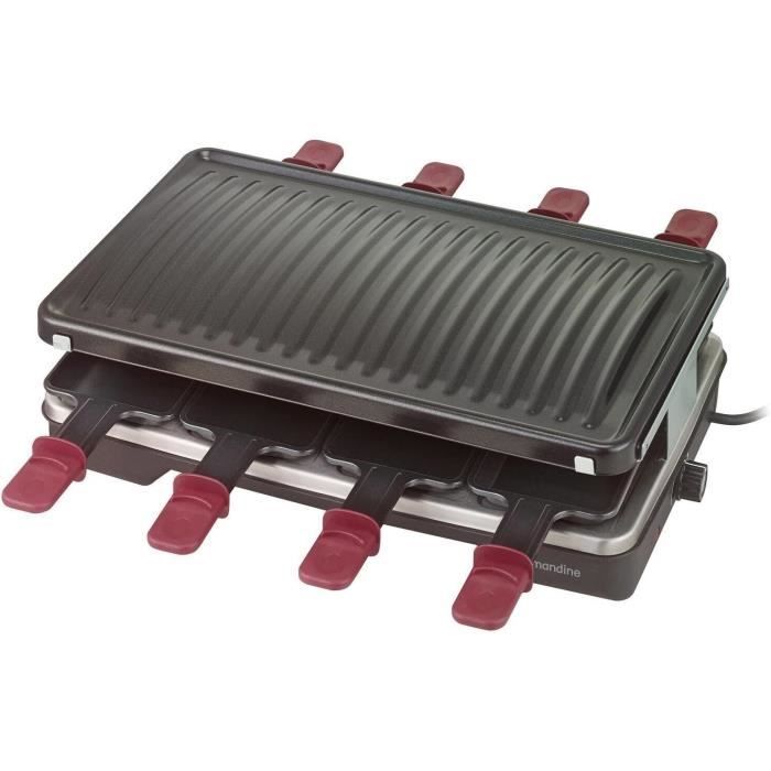 Appareil A Raclette 8 Personne Raclette Grill 8 Poêlons Grill ...