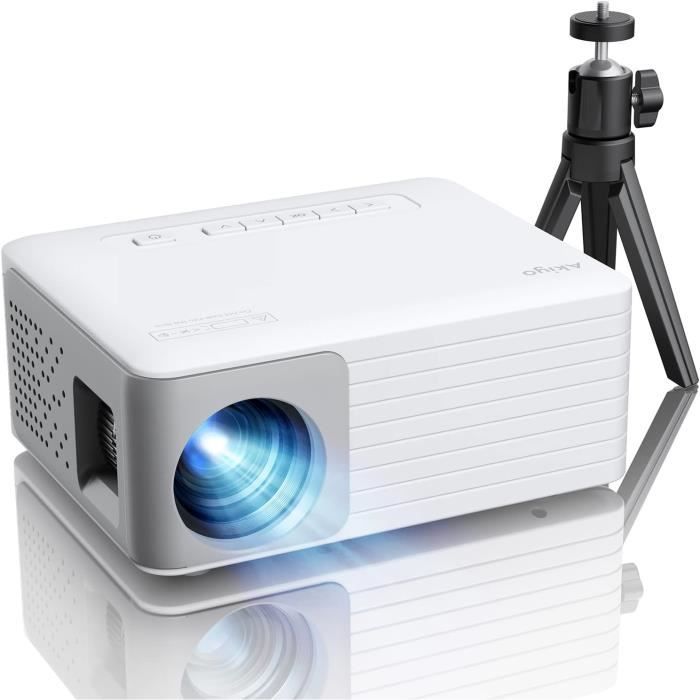 Mini Projecteur, Videoprojecteur 1080P Full Hd Supportée 720P Natif, O1 ...