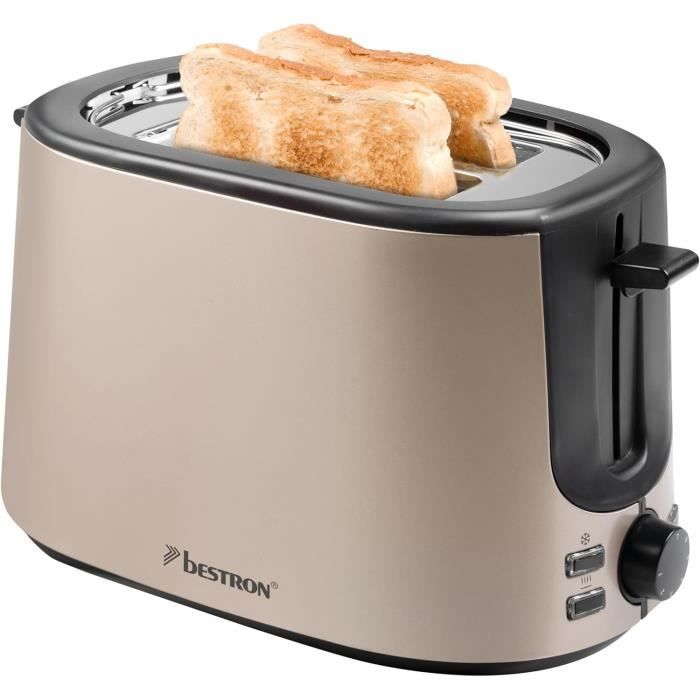 Grille-Pain, Toaster Pour 2 Tranches & Avec 7 Niveaux De Brunissage ...