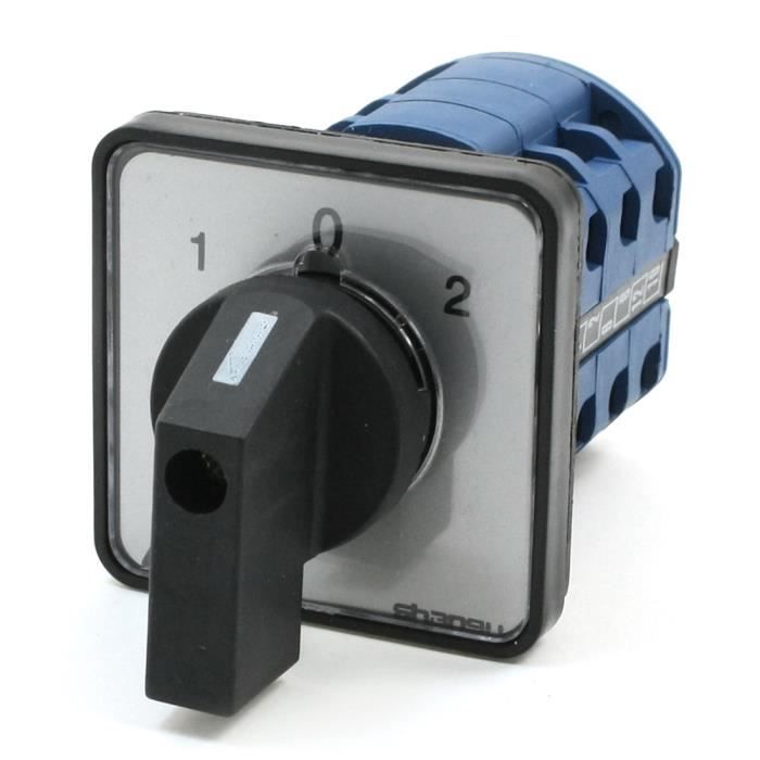 Ui660V Ith20A 3 Position 3-phase Commutateur rotatif verrouillage ...