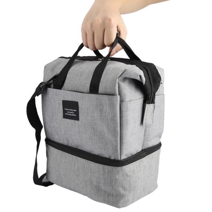 Sac à lunch Sac isotherme pour repas Sac à lunch Picnic et Les Bureaux ...