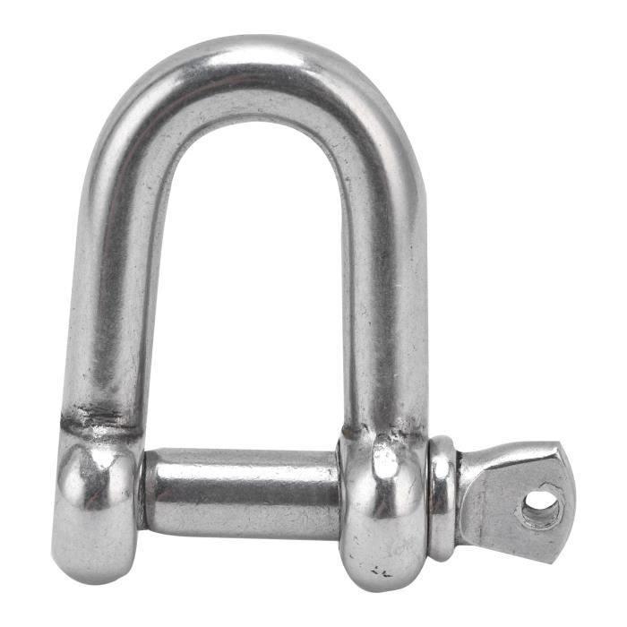 Shackle inox DShape 304 pour camping et bateau - Cdiscount Sport