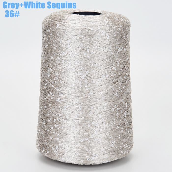 LAINE A TRICOTER,36--Fil mercerisé'été en soie glacée, 3500M -500g ...