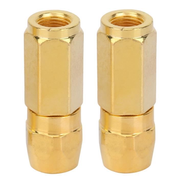 Zerone Buse de pistolet à graisse 2pcs Buse Plate de Rechange à Graisse ...