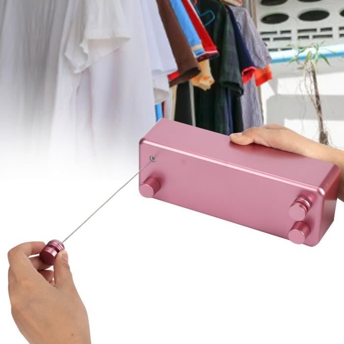 Corde à linge rétractable Ménage Télescopique Corde Linge Vêtements ...