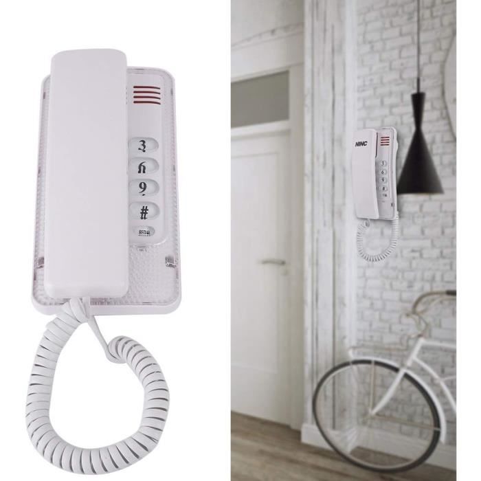 Téléphone Fixe Mural, Ligne Téléphonique Fixe Pour Les Hôtels À ...