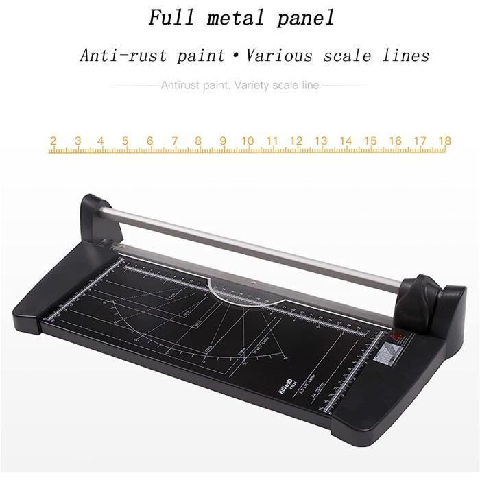 Portable Massicot Rogneuse A3 Guillotine Papier avec Sauvegarde De ...
