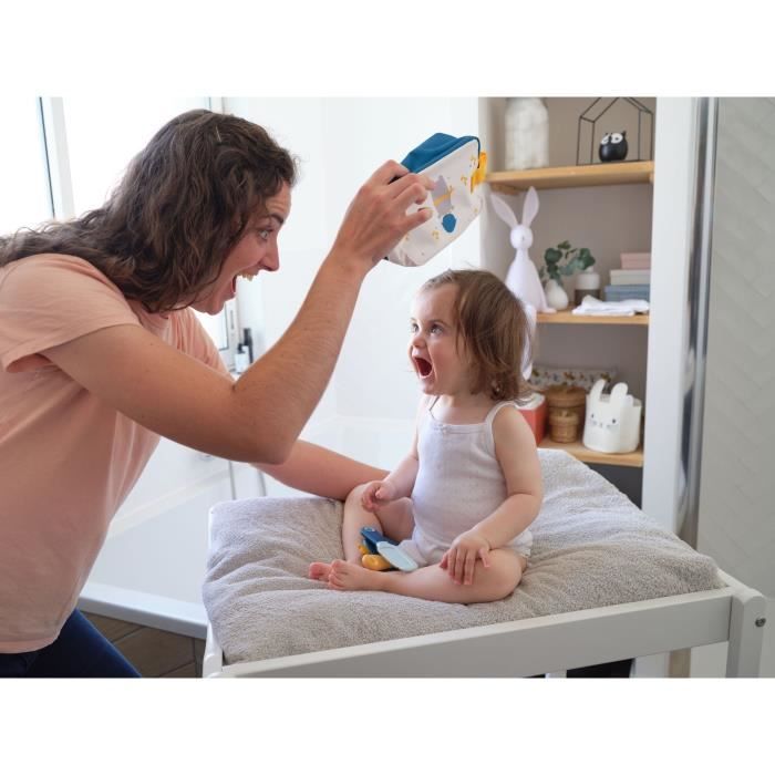 BEBECONFORT Trousse de toilette complète pour bébé, 5 accessoires ...