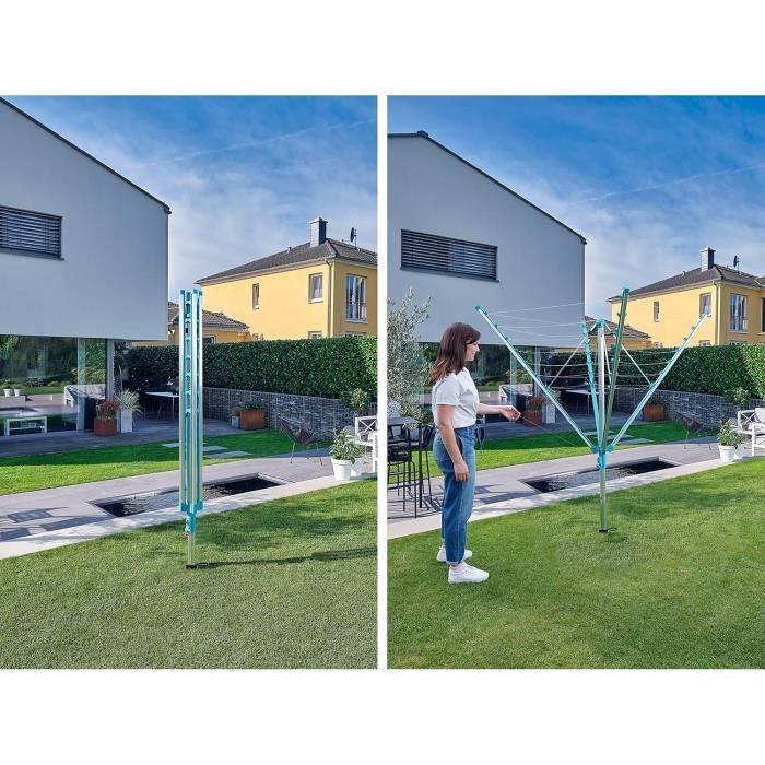 Ehskzjh Séchoir Parapluie Linomatic 400 Easy, Étendoir À Linge 40 M ...