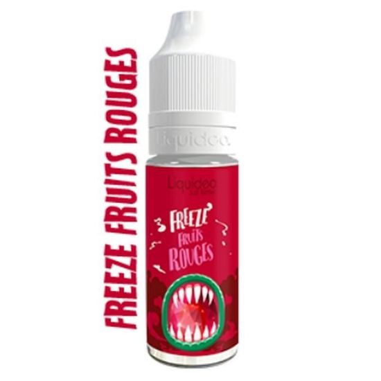 Liquideo – Freeze Fruits Rouges – 10ML – 3MG – Pack X5 - LEADERCLOPE ...
