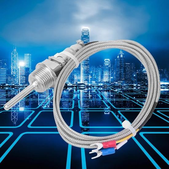 VBESTLIFE Thermocouple Sonde Température RTD Acier Inoxydable K Type ... VBESTLIFE Thermocouple Sonde Température RTD Acier Inoxydable K Type ...