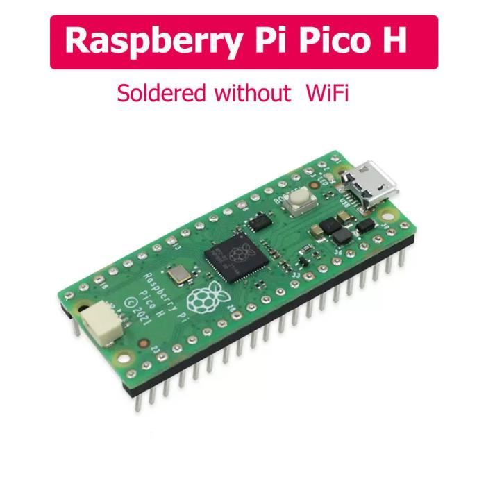 Paquet 8 - Raspberry Pi Pico W ou Pico H avec étui en acrylique ...