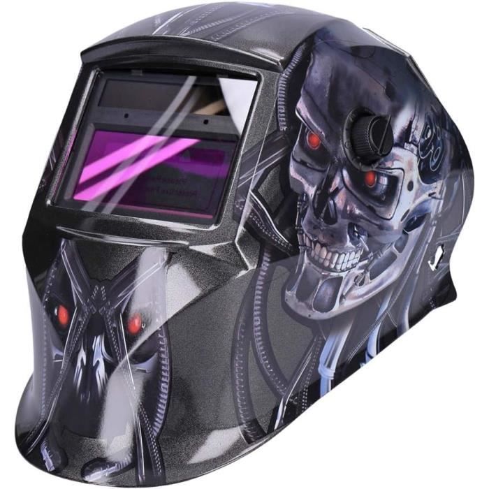 Casque De Soudage Solaire Automatique Avec Protection Uv Et Grande ...