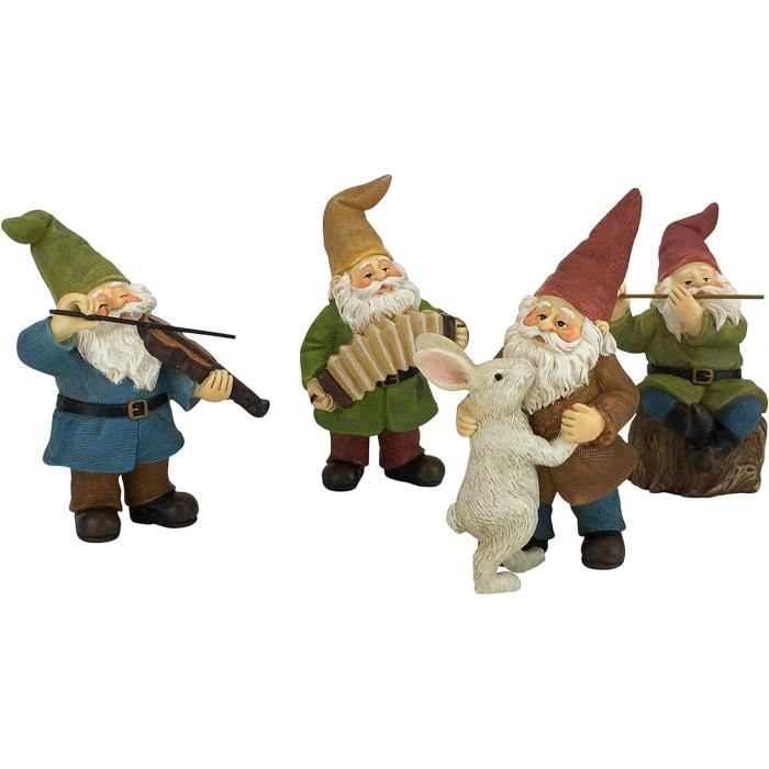 La Fête Des Nains Joyeux Dansants ! - Un Ensemble De 4 Pièces De Nains ...