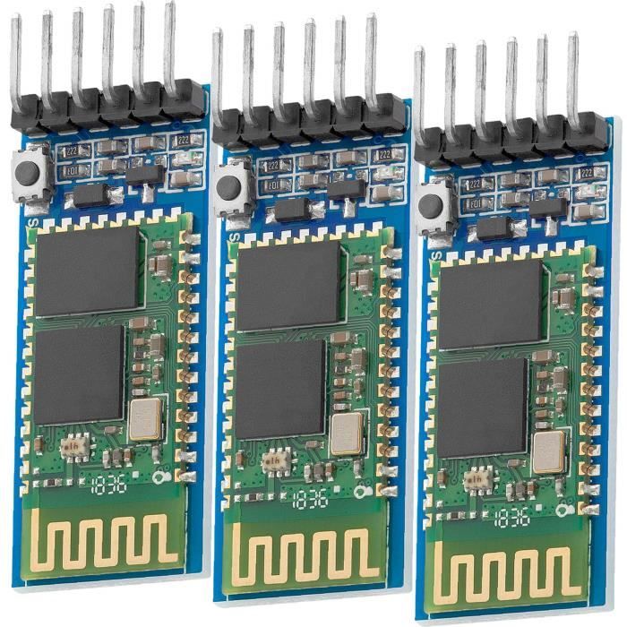 3 x HC-05 HC-06 Module Émetteur-Récepteur RF sans Fil HC-06 Bluetooth ...