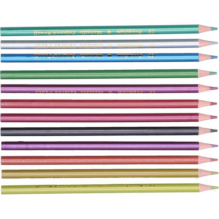 Stylo à colorier Sketch, recharges Brillantes et épaisses Crayons de ...