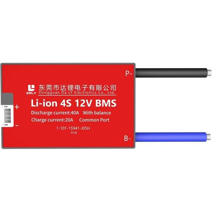 BMS 4S 12 V 40 A Li-ion Module de protection PCB avec équilibrage BMS ...