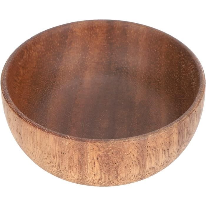 Bol à épices, saladier en bois, bol de service, 1 petit bol en bois de ...