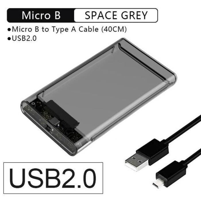 G06 USB30-20 boîtier de disque dur 25 pouces Port série SATA SSD ...