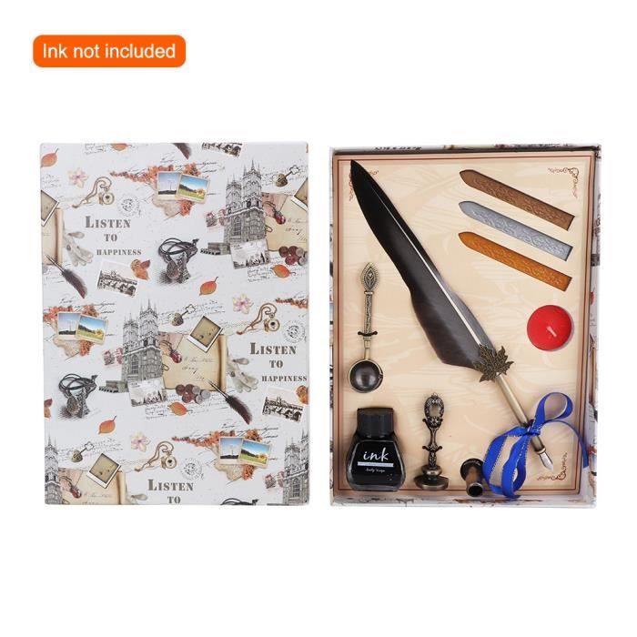 Fdit cadeau de vacances Stylo Plume Vintage Stylo Plume Calligraphie ...