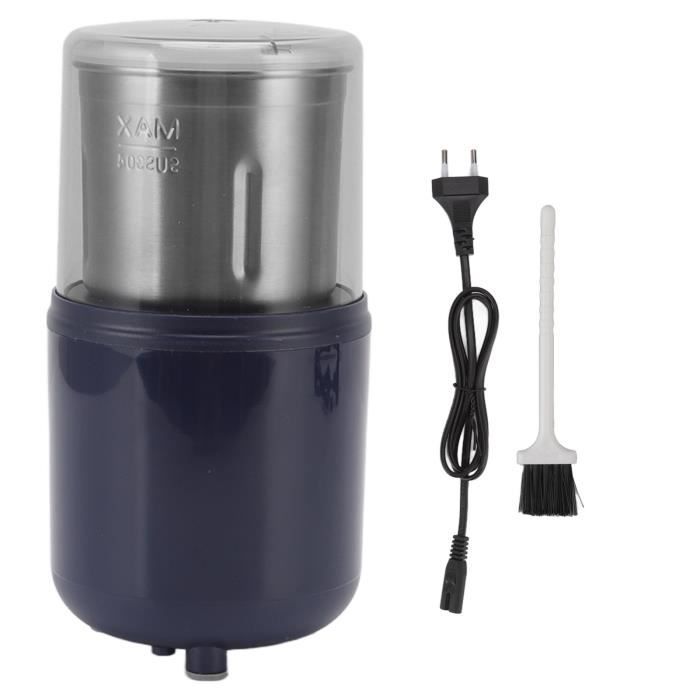 Fdit broyeur à poudre Moulin à café électrique en acier inoxydable 200W ...