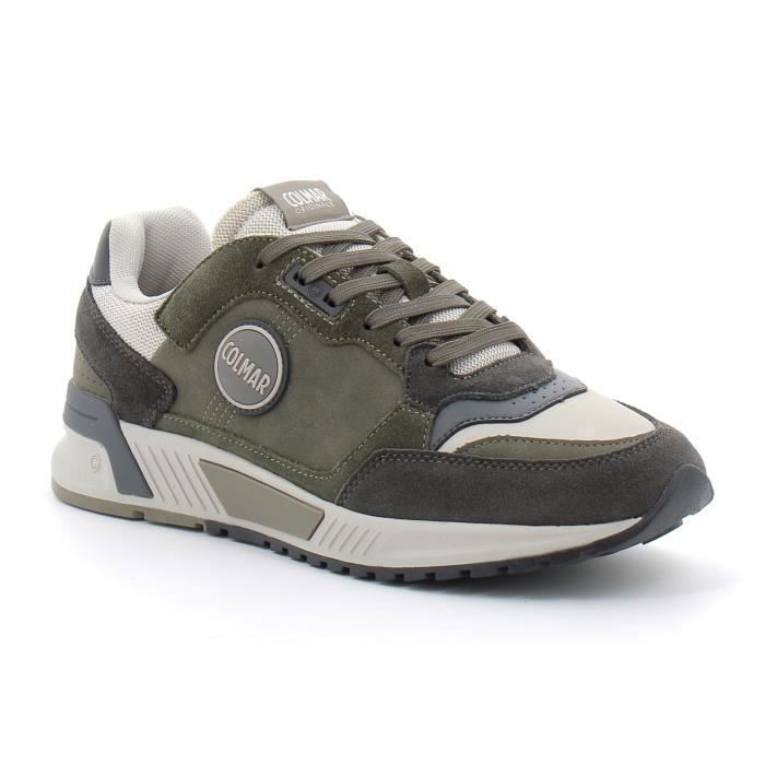 Basket pour homme DALTON SHIFT Gris - COLMAR - Daim-Nubuck - Smoke ...