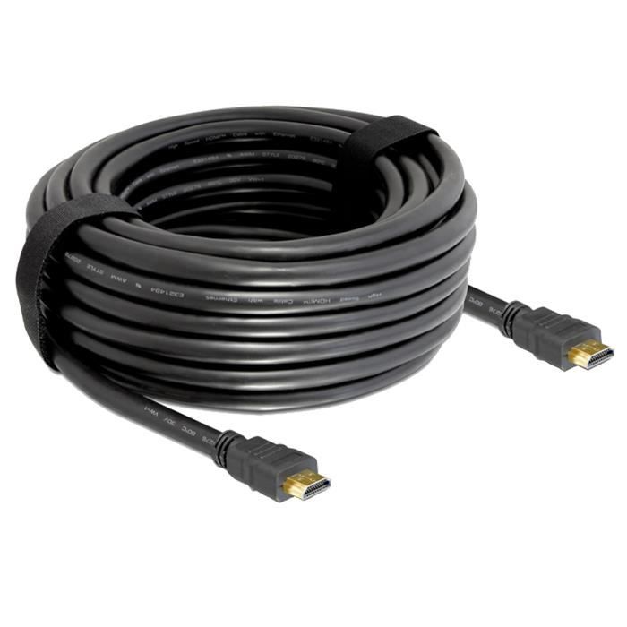 Câble NELBO HDMI (mâle) vers HDMI (mâle), 10 mètres, résolution 4k ...
