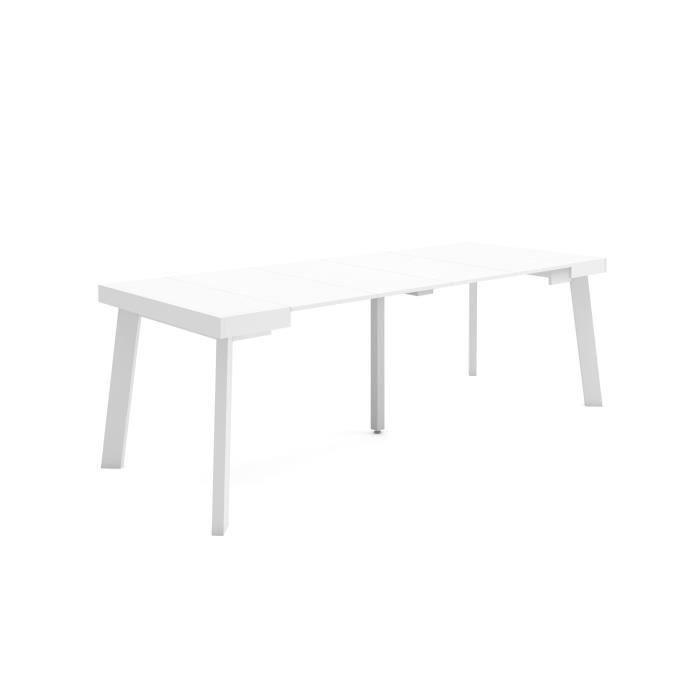 Table console extensible, 220, Pour 10 personnes, 222x90x72,6cm, Pieds ...