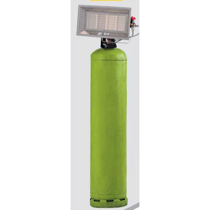 Chauffage radiant gaz mobile SOVELOR SOLOR 8200 CAB - Vert - Contrôle ...