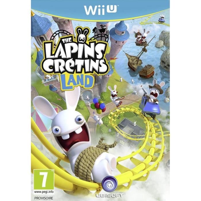 Jeu vidéo - UBISOFT - Les Lapins Cretins Land - Parc d'attraction ...