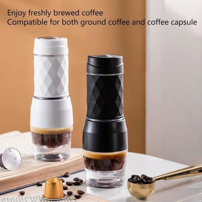 Machine À Expresso Portable Mini Cafetière Expresso Manuelle Utilisant ...