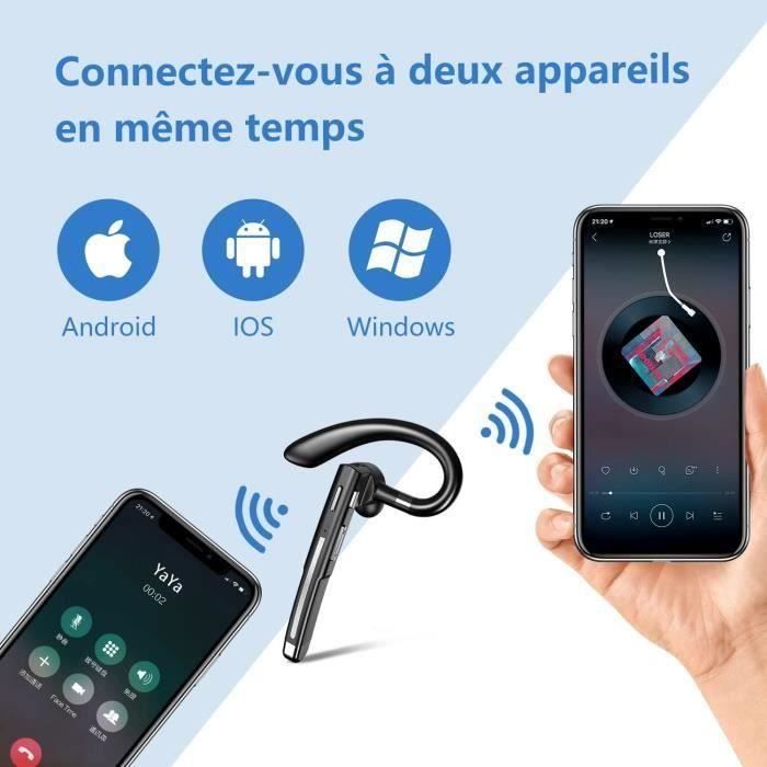 Main Libre Bluetooth Oreillette Bluetooth Mains Libres Avec Microphone ...