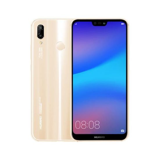 Huawei P20 Lite Nova 3e 4+64Go(Or) Smartphone - Cdiscount Téléphonie