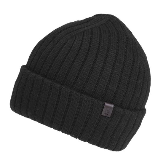 Isotoner Bonnet chaud, doublé polaire noir homme Noir - Cdiscount Prêt ...