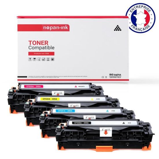NOPAN-INK - x4 Toner HP CF530 PK compatible HP Color LaserJet Pro M154a ...